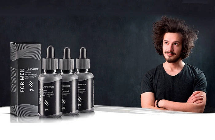Turbo Hair 5% — лосьон для роста волос и бороды — Wibes